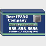 HVAC Business Cards | HVAC Stickers | HVAC Forms